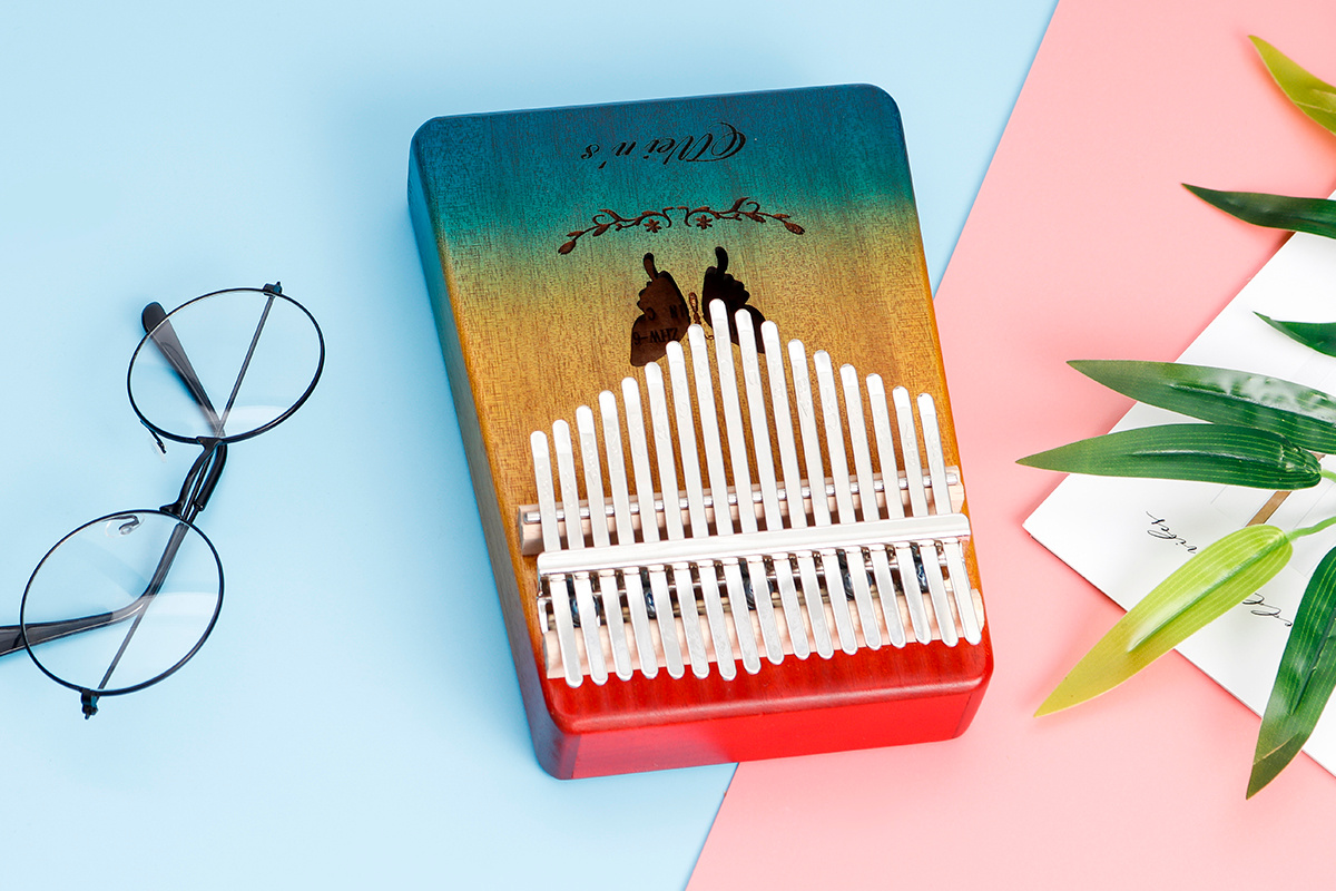 17/21 Key Kalimba Thumb Piano Handcrafted Mahogany Wood - Temu