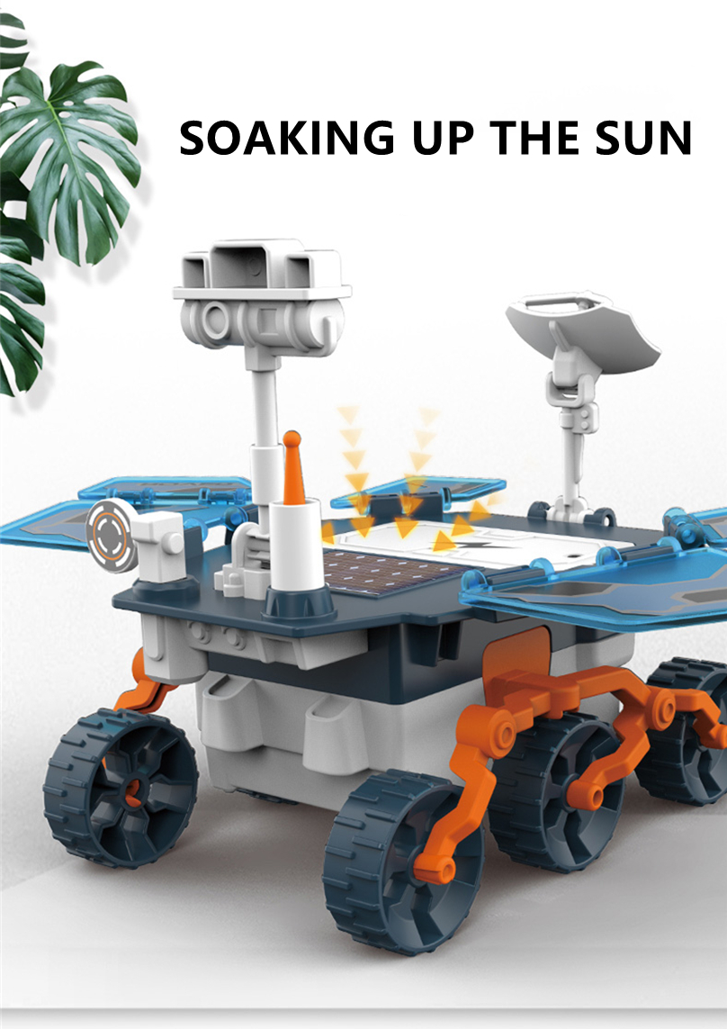 Diy Assembled Solar Mars Rover Model, Children's Stem Science ...