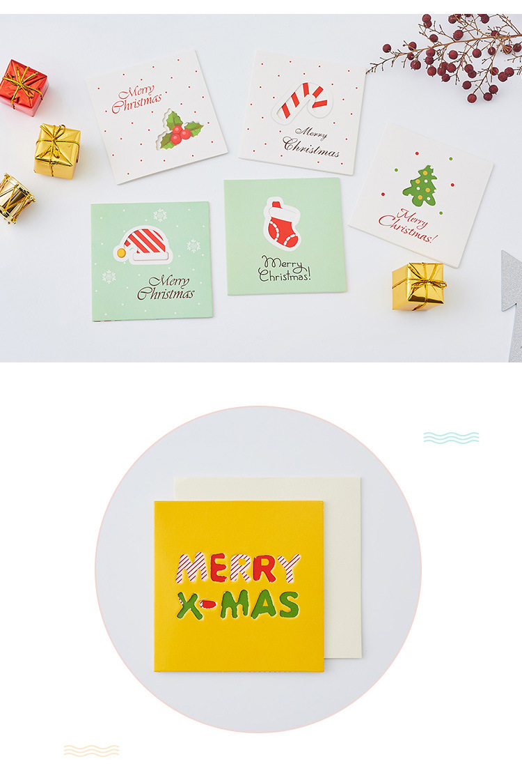 Christmas Greeting Card Envelopes Cartoon Mini Design - Temu Australia