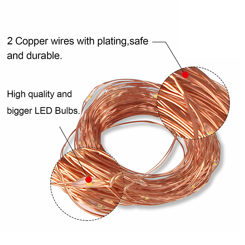 Clip Gift Box Lamp Waterproof Copper Wire Light String - Temu Australia