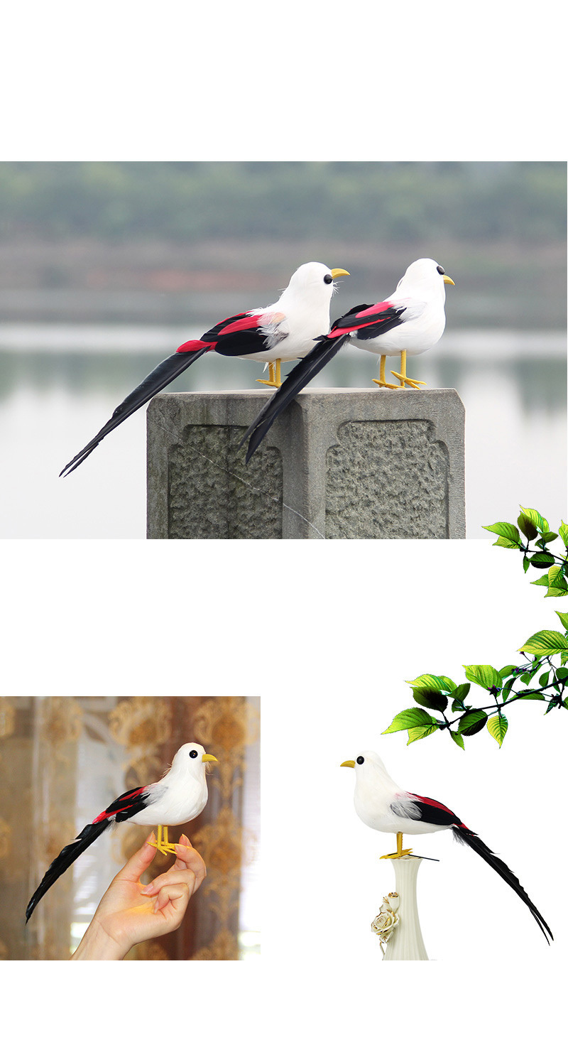 Simulation Bird Decor Feathers Garden Ornament - Temu Norway