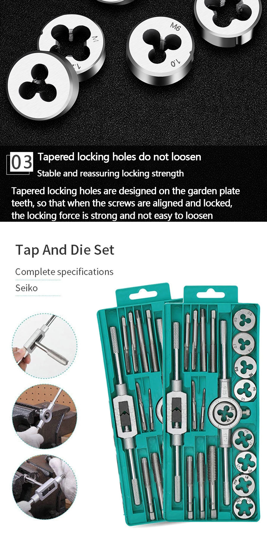 Tap Set Die Set Metric & Inch | | | | | | | - Temu Australia