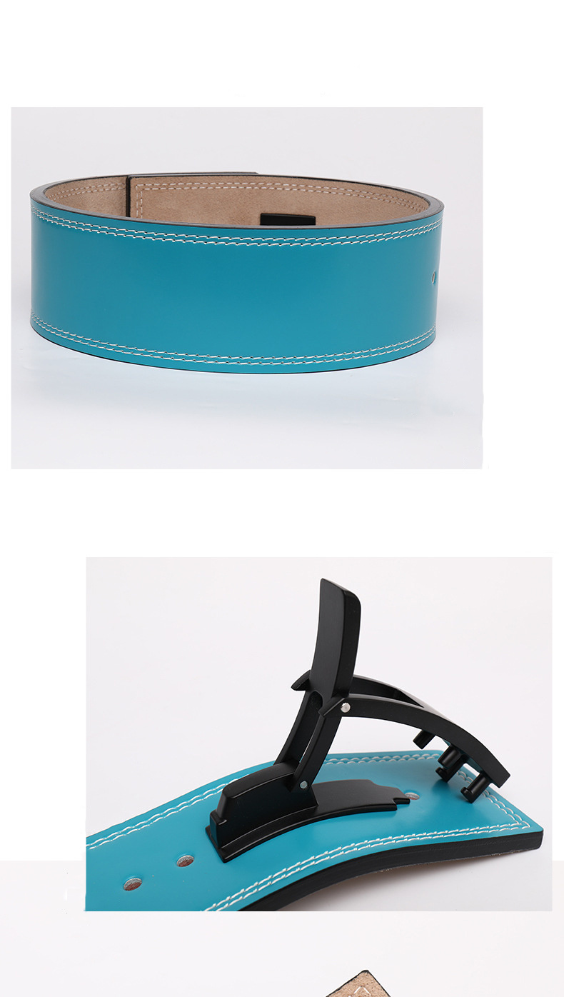 Weight Lifting Leather Belt Gym Belts Men Women Lower Back - Temu ...