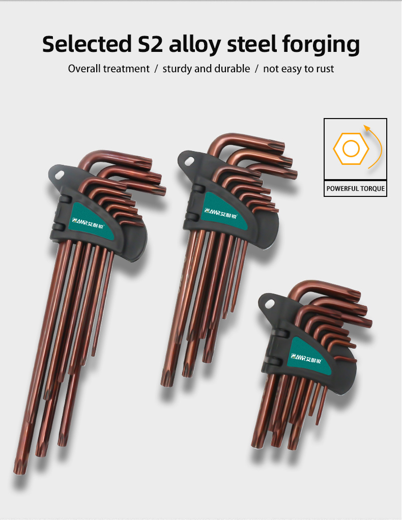 Hex Key Allen Wrench Set Sae Metric Long Arm Ball End Hex - Temu