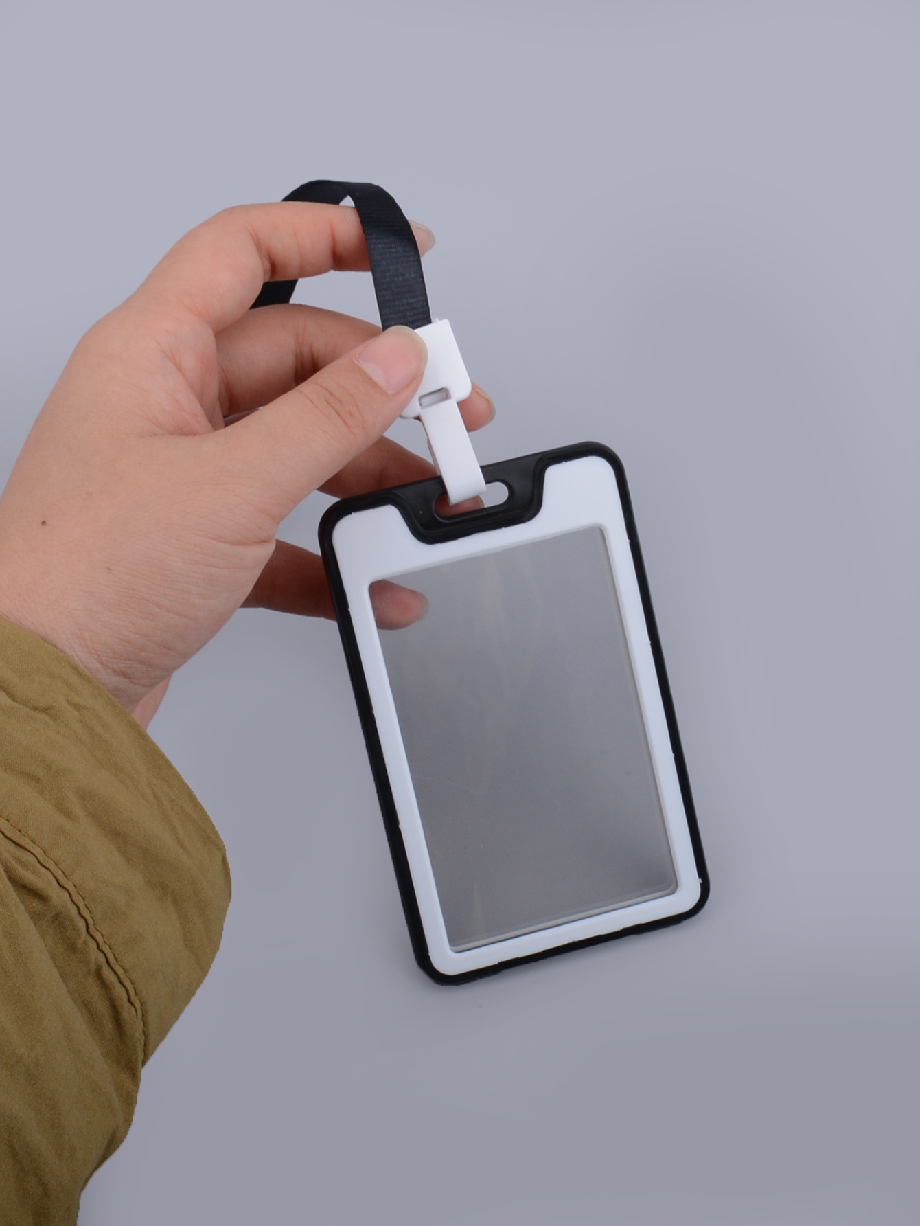 Cute Convenient: Vertical Badge Card Holder Lanyard - Temu