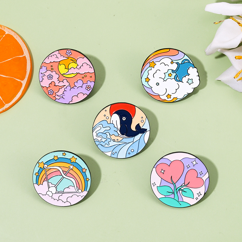 Painting Enamel Pins Custom Rainbow - Temu Australia