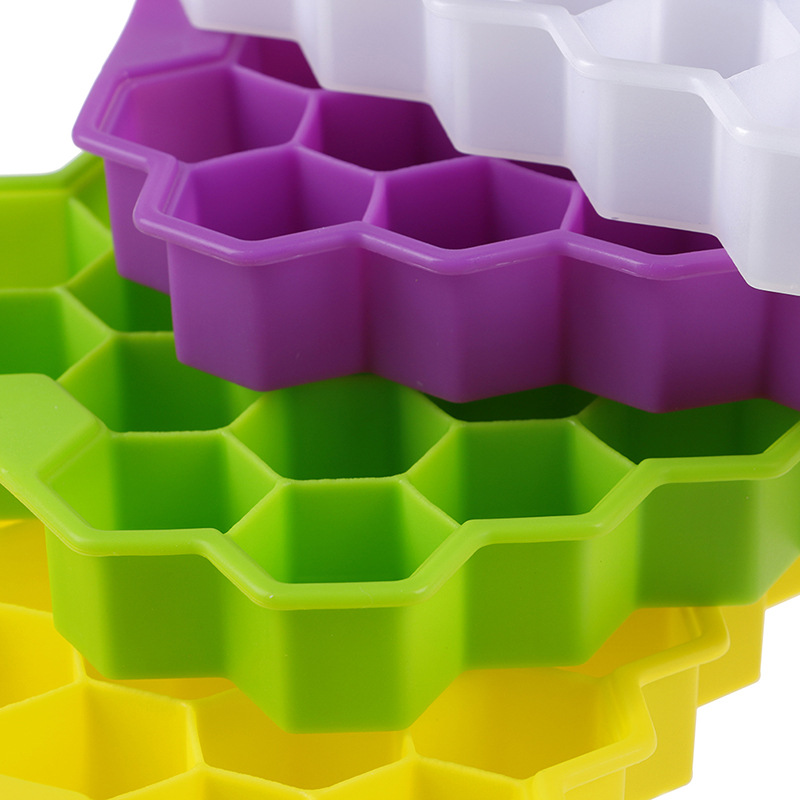 Food Grade Honeycomb 37 Holes Ice Cube Tray Silicone Ice - Temu
