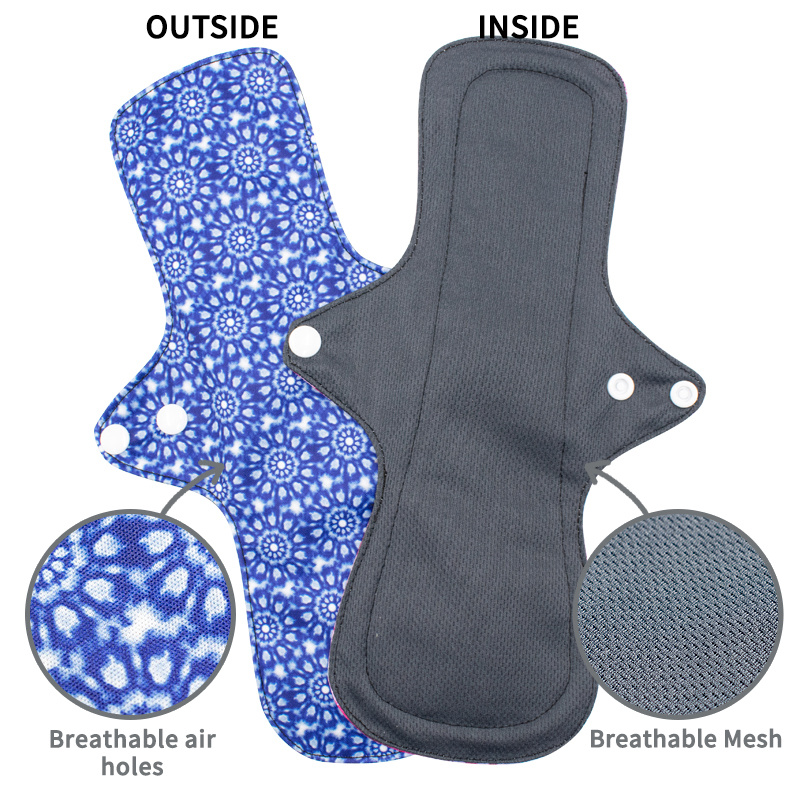 Breathable Mesh Sanitary Pads Women Washable Overnight Cloth - Temu