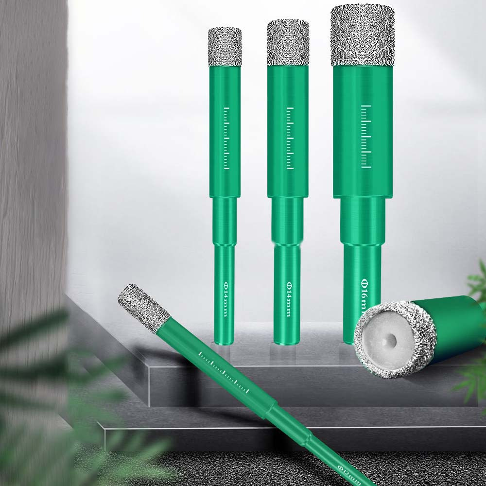 Ceramic Tile Drill Bits Self Cooling Diamond Dry Hole - Temu
