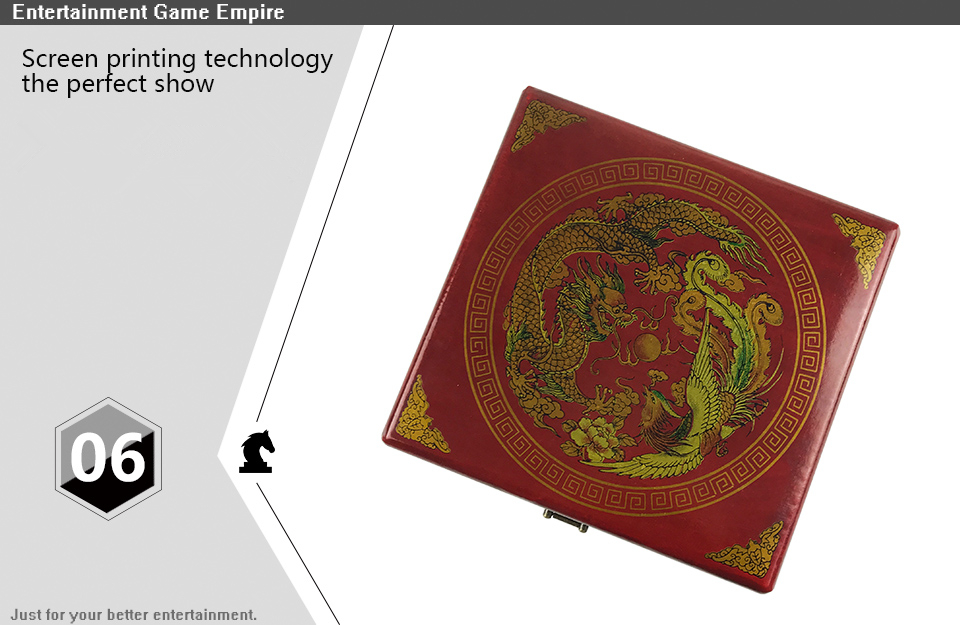 Antique International Chess Set Leather Box Mobile - Temu