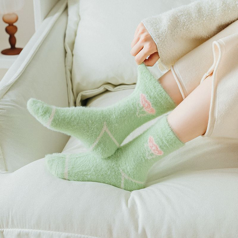 Cute Fuzzy Socks Women Winter Slipper Socks Women - Temu Norway