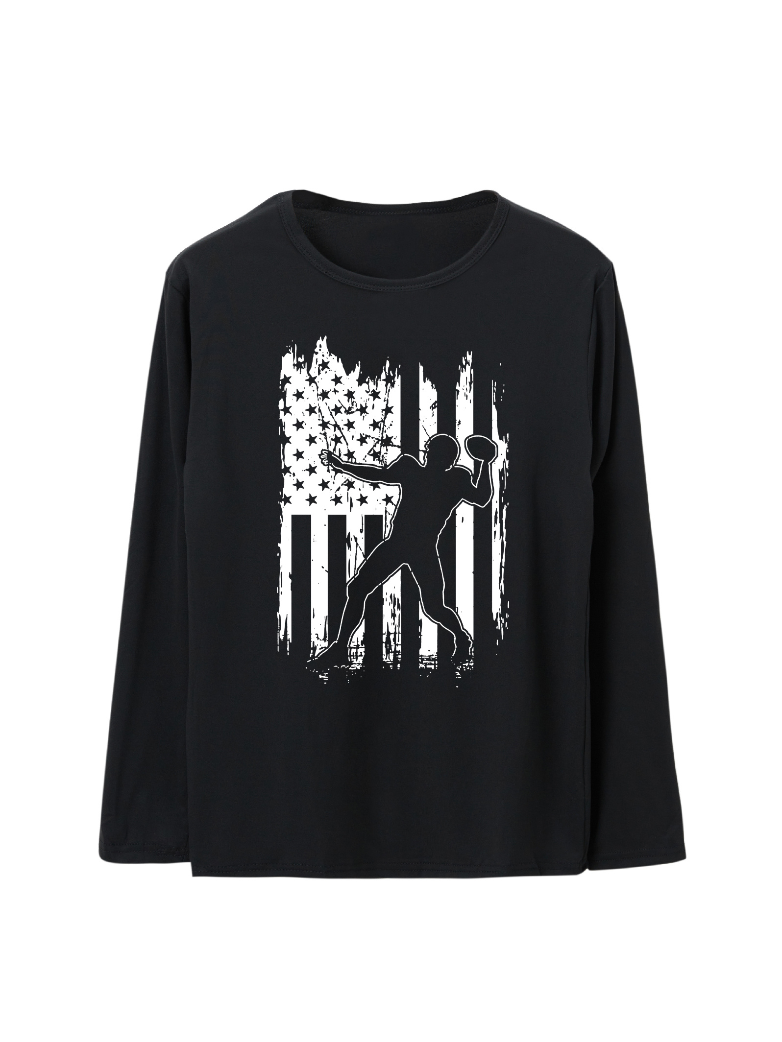 wavolt football player print crew neck long - Temu New Zealand