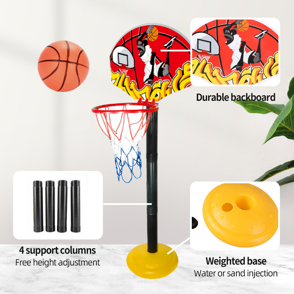 Children's Basketball Circle Adjustable Height Indoor - Temu