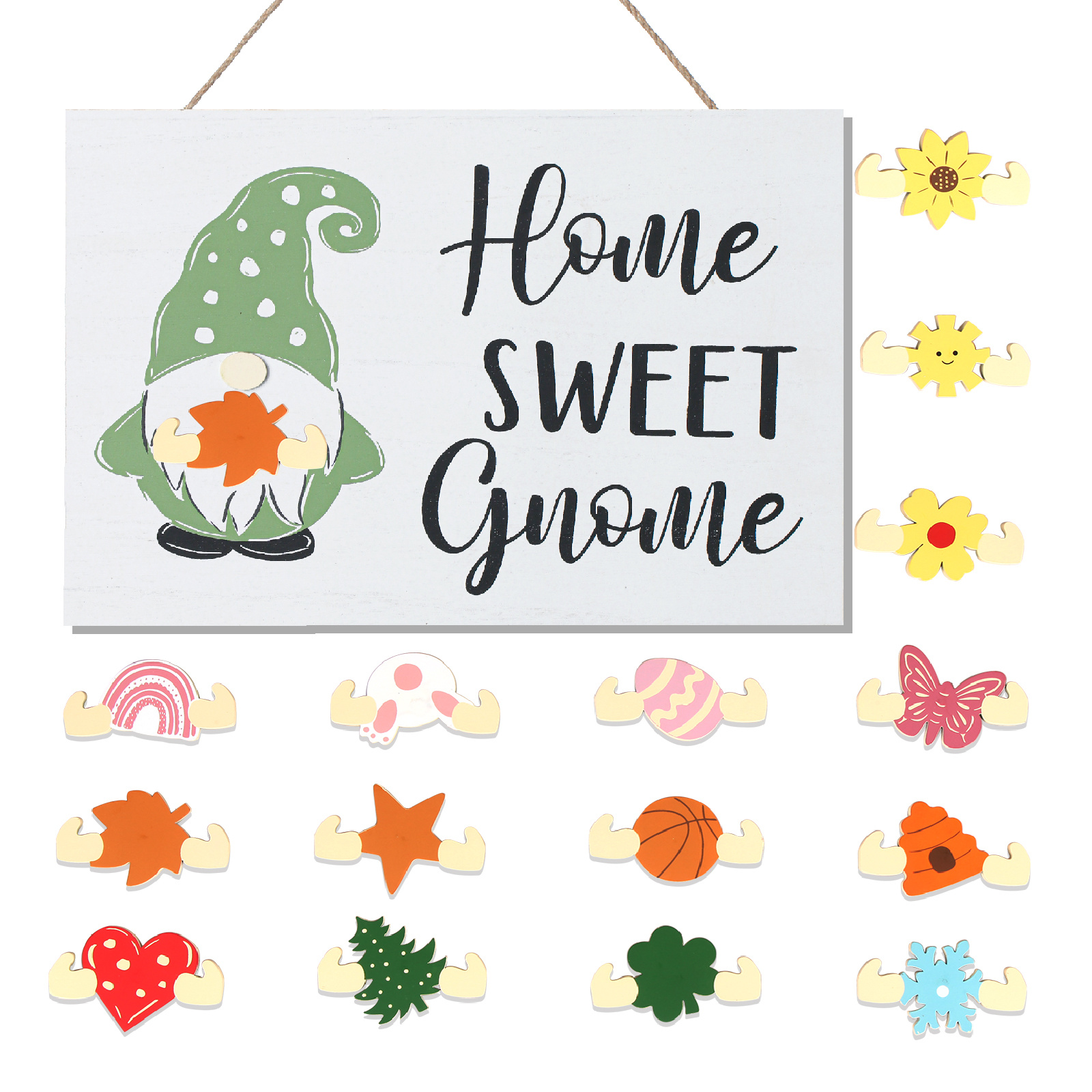 15pcs Premium Rectangular Door Welcome Sign Welcome Sign For Front Door ...