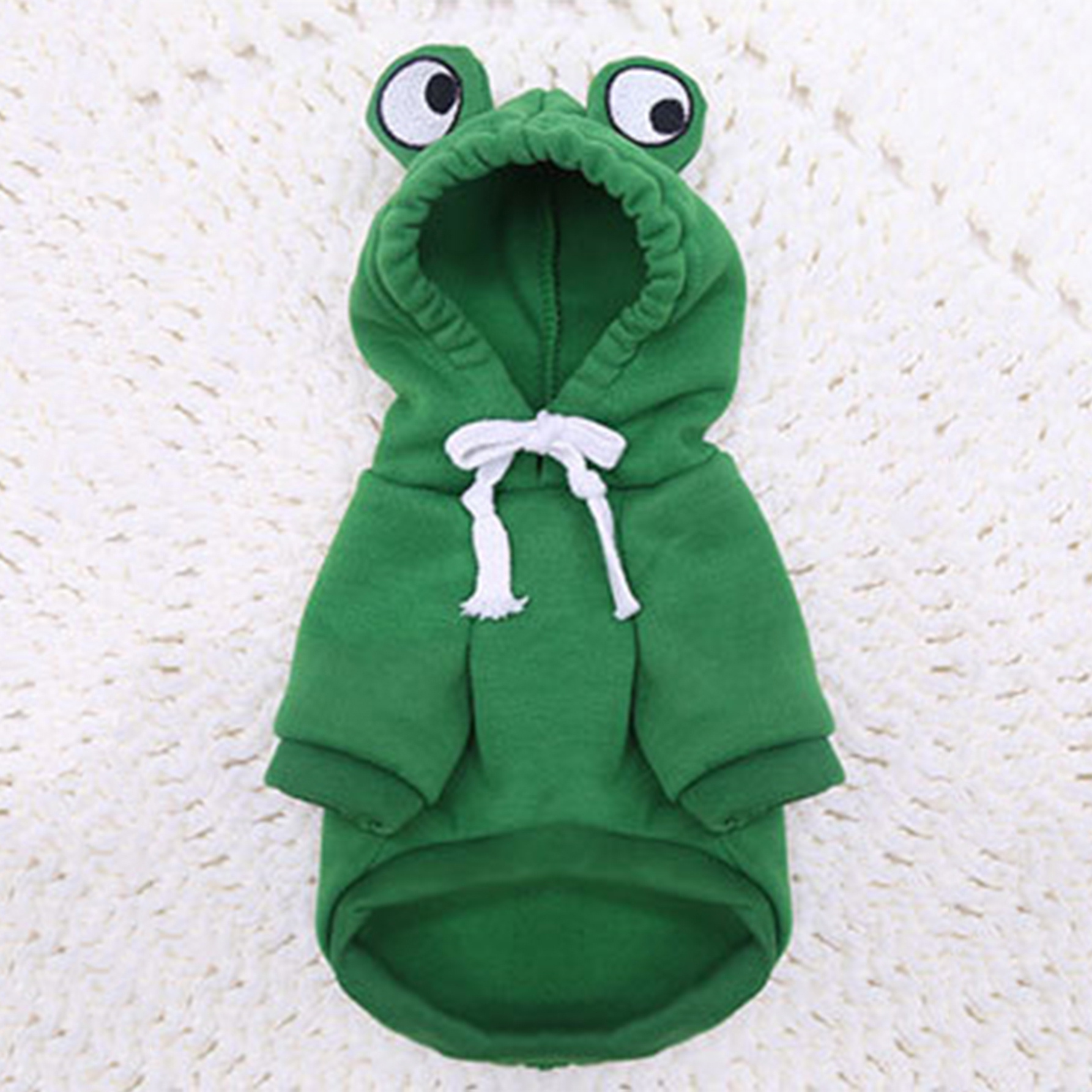 Pet Frog Shaped Clothes Pet Sweater Green Dog Hoodie For Small Medium Pet Frog Shaped Clothes Pet Sweater Green Dog Hoodie For Small Medium