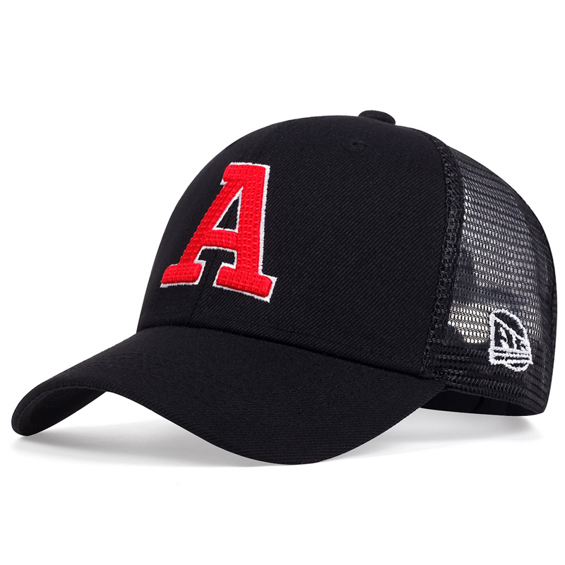1pc Mens Letter A Baseball Cap For Sun Blocking Ideal Choice For Gifts ...