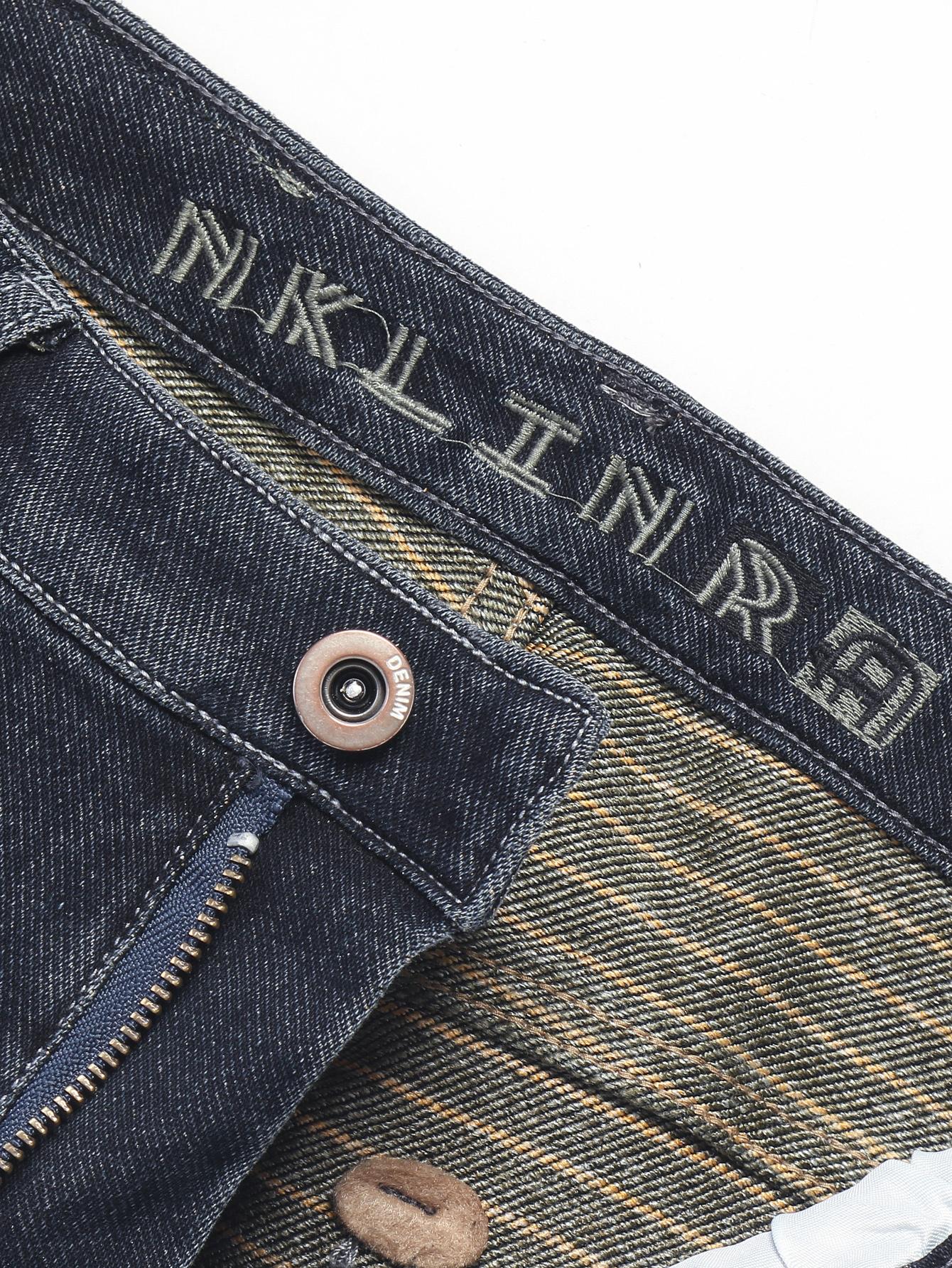 Men's Casual Slim Fit Jeans High Stretch Straight Cotton - Temu Australia