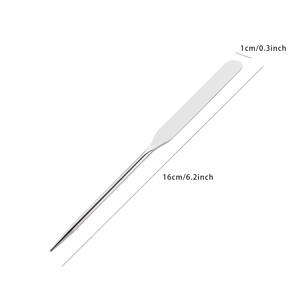 Liquid Foundation Color Mixing Stick Stainless Steel Color - Temu