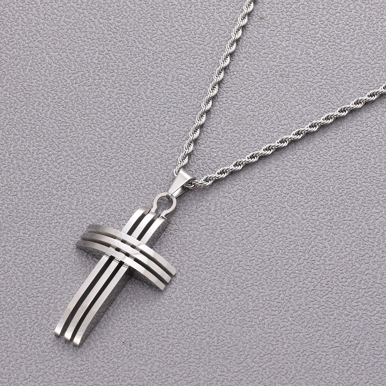 Cross Pendant Twist - Temu