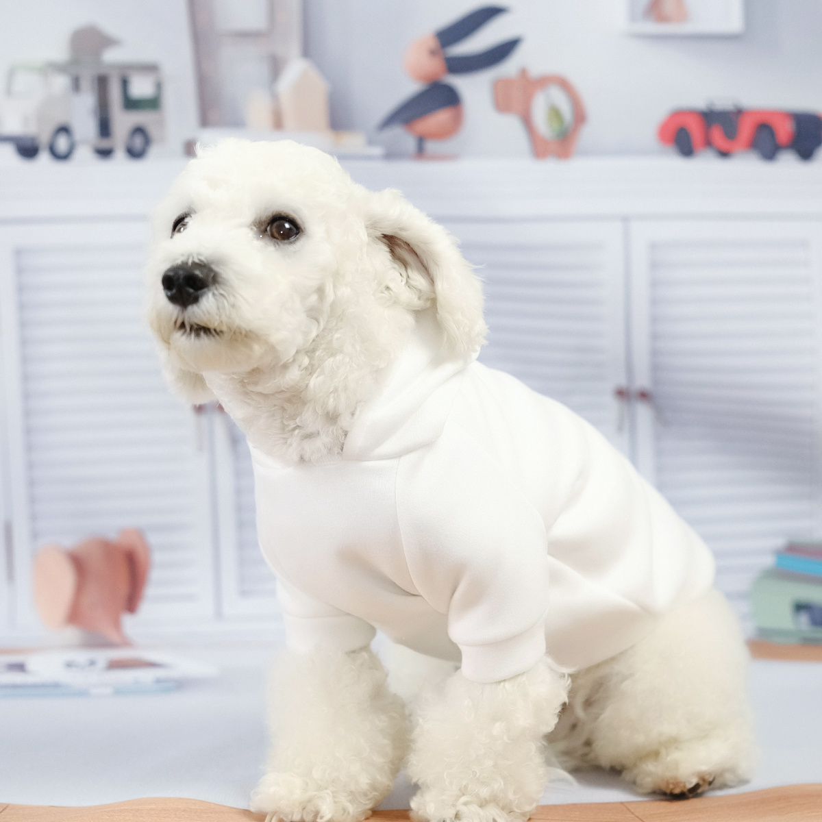 pet dog sweater for winter pet clothes velvet hooded coat | temu Temu ...