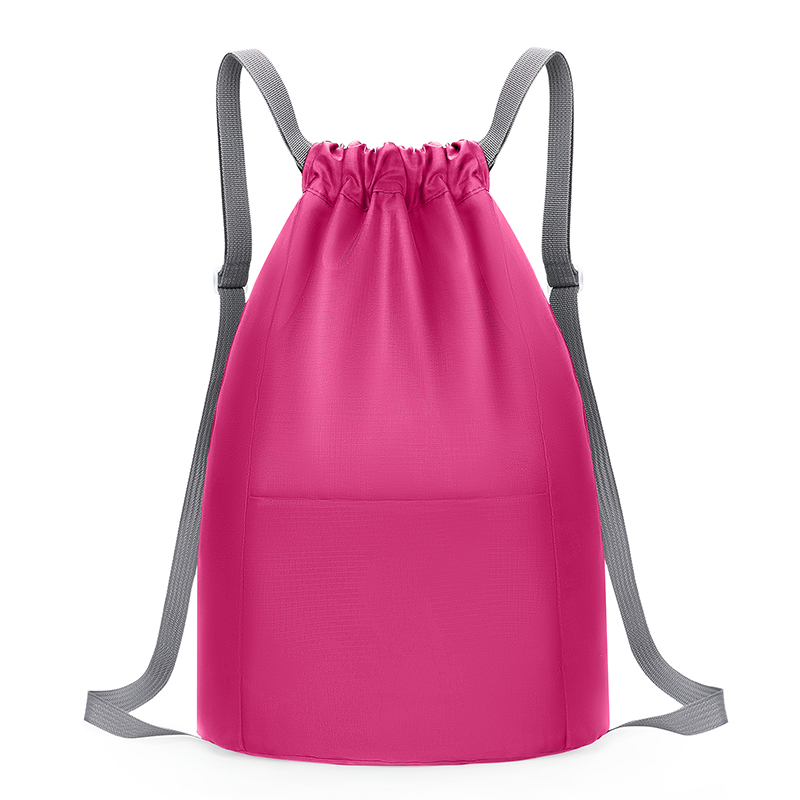 Nylon Fashion Drawstring Backpack Versatile Outdoor Sports - Temu ...