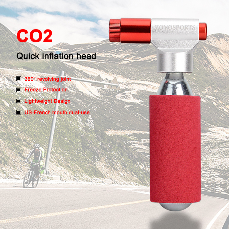 Compact Lightweight 360° Revolving Joint Co2 Inflator - Temu Canada
