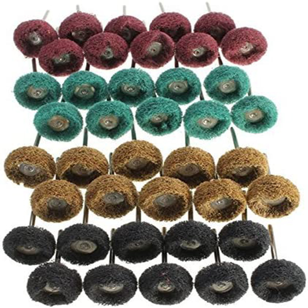 Abarsive Buffing Wheel Mini Scouring Pad Rotary Tool (grit - Temu United