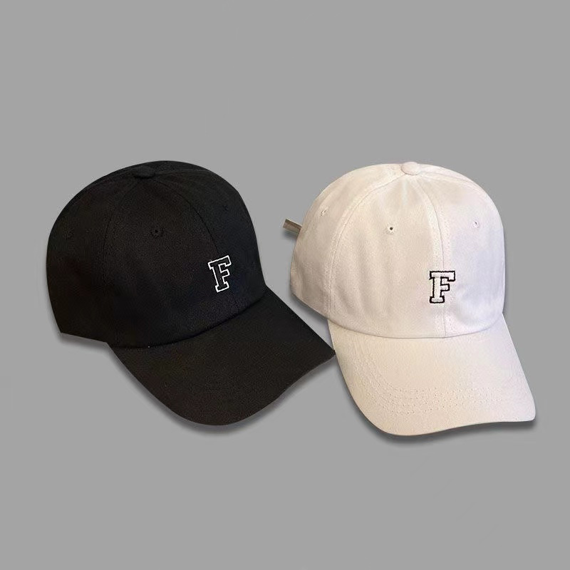 Letter F Baseball Casual Women Sun Protection Hat Man Unisex Adjustable ...
