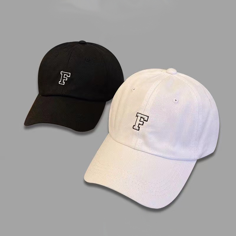 Letter F Baseball Casual Women Sun Protection Hat Man Unisex Adjustable ...