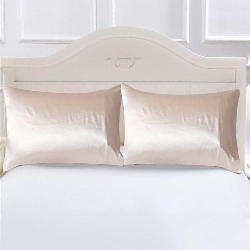 Luxurious Satin Pillowcase Bedroom Living Room Soft - Temu United