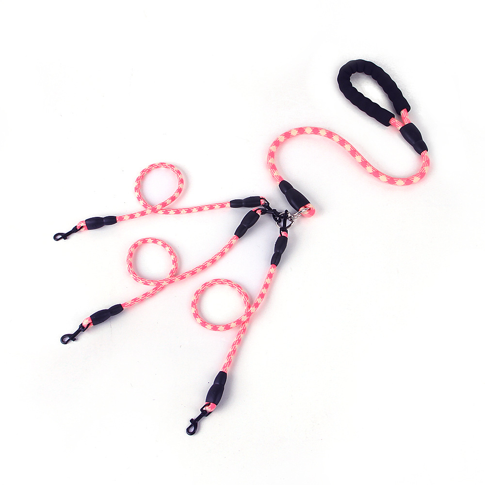 Outdoor Walking Made Easy: Heavy Duty 3 way Dog Leash Soft - Temu ...