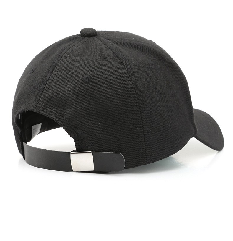 Letter Embroidered Baseball Cap Solid Top - Temu Norway