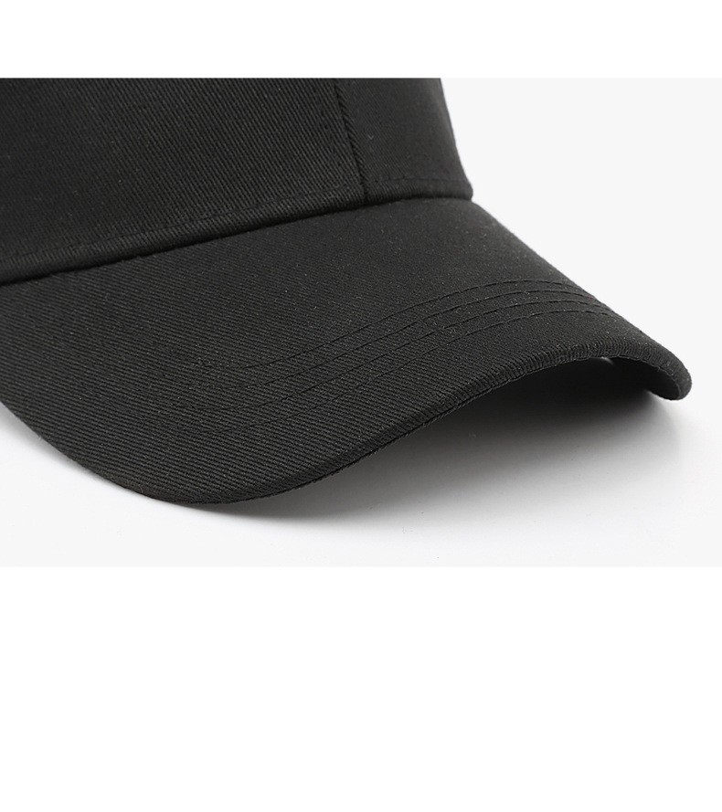 Letter Embroidered Baseball Cap Solid Top - Temu Norway