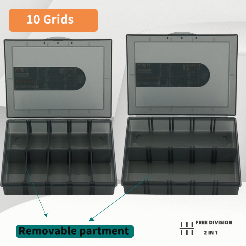 Adjustable Plastic Storage Box: Perfect - Temu United Kingdom