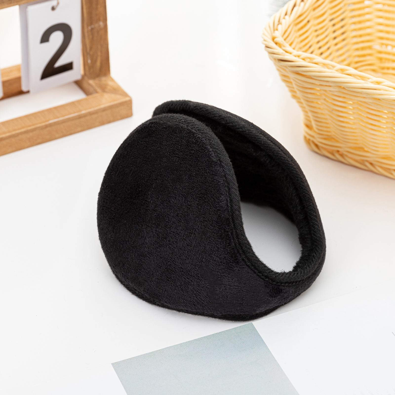 Men's Warm Ear Earmuffs Men's Winter Earmuffs Back Ear Cover - Temu
