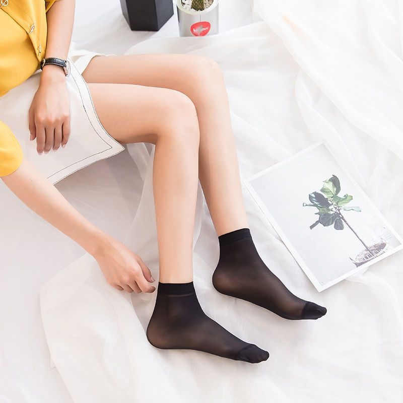 シンプルなノーショーソックス 20 組 春と秋の薄手で通気性のあるストッキング 女性用ストッキング 靴下 Temu Japan