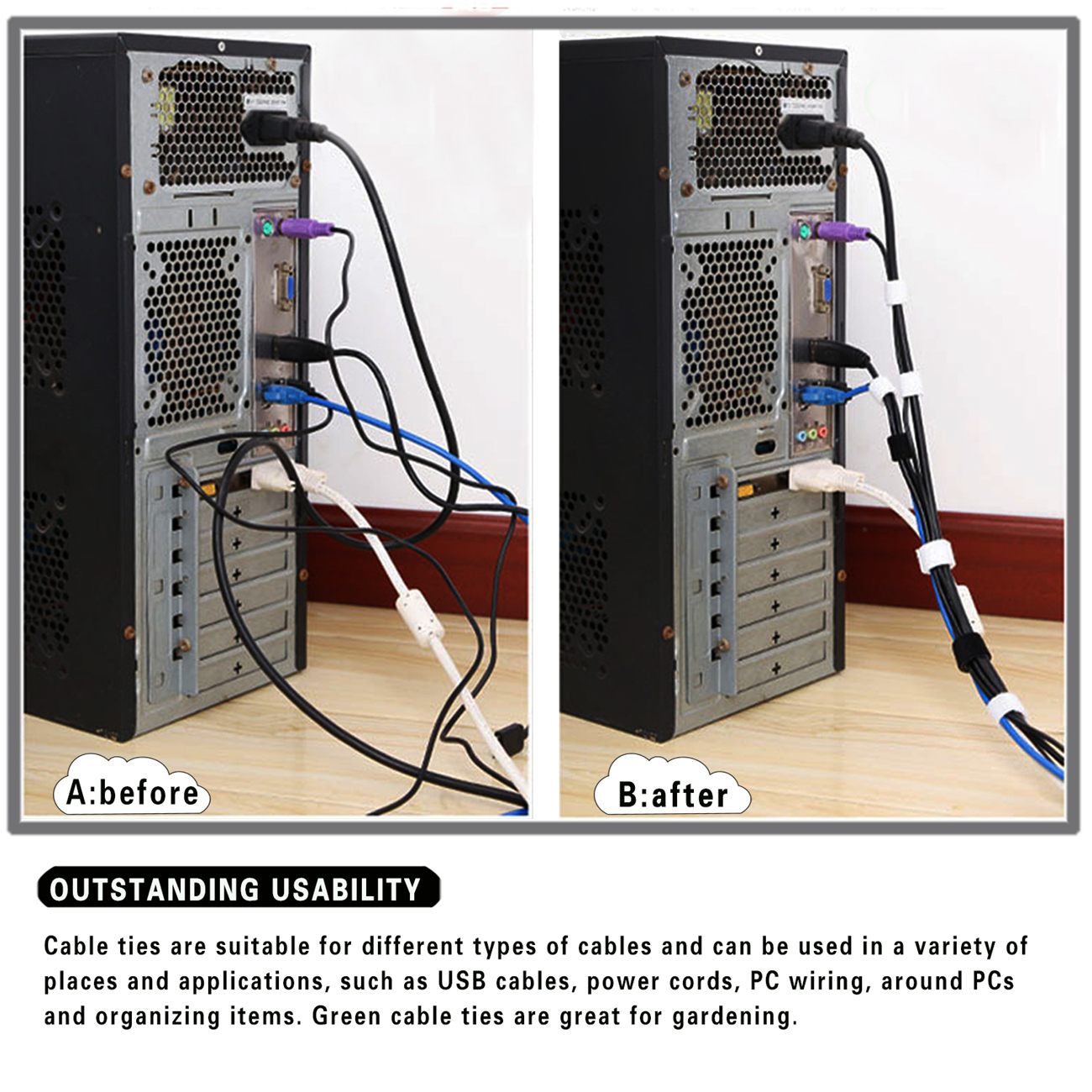 Per Roll A Total Adjustable Nylon Cable Ties Storage - Temu Australia
