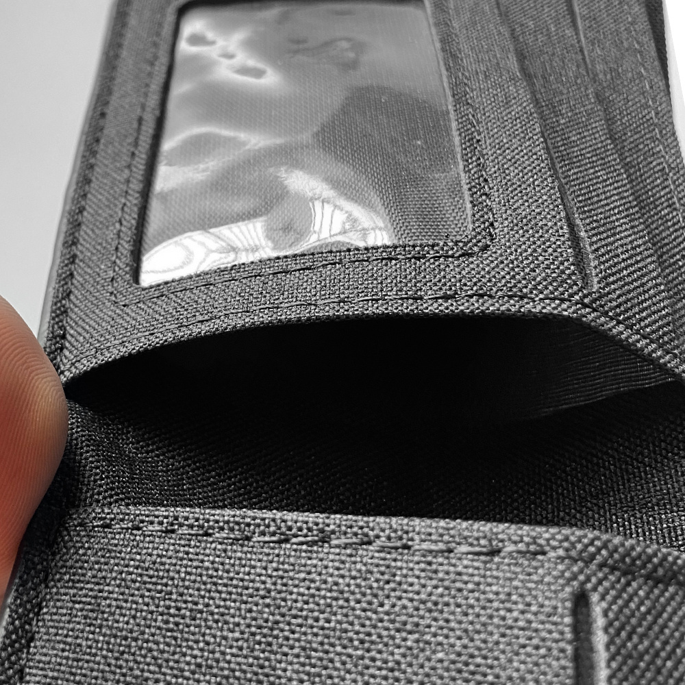 Mens Canvas Short Wallet Fashion Horizontal Wallet With Card Slots ...