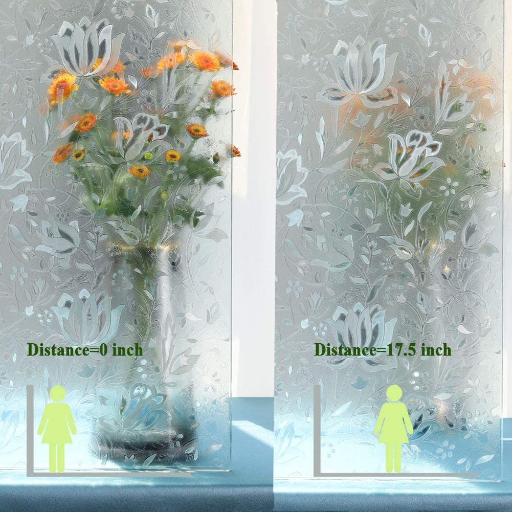 Thermal Insulation Tulip Window Privacy Film Translucent - Temu