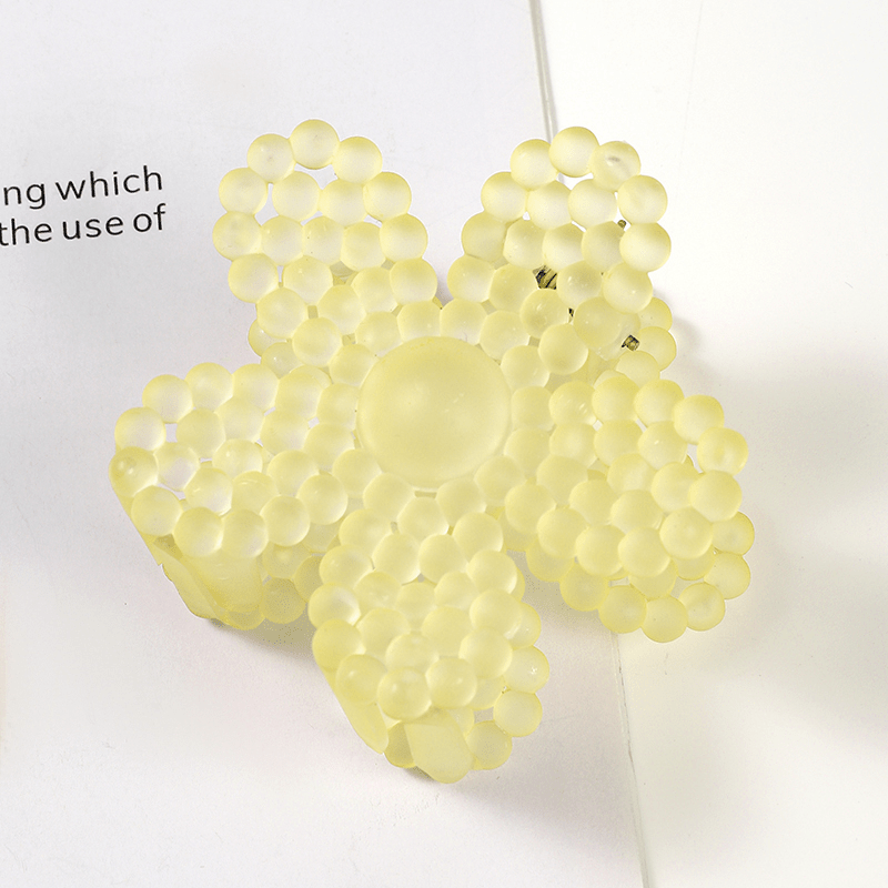 Hair Claws Clips Flower Hair Claw Cute Daisy Hair Clips Big - Temu ...