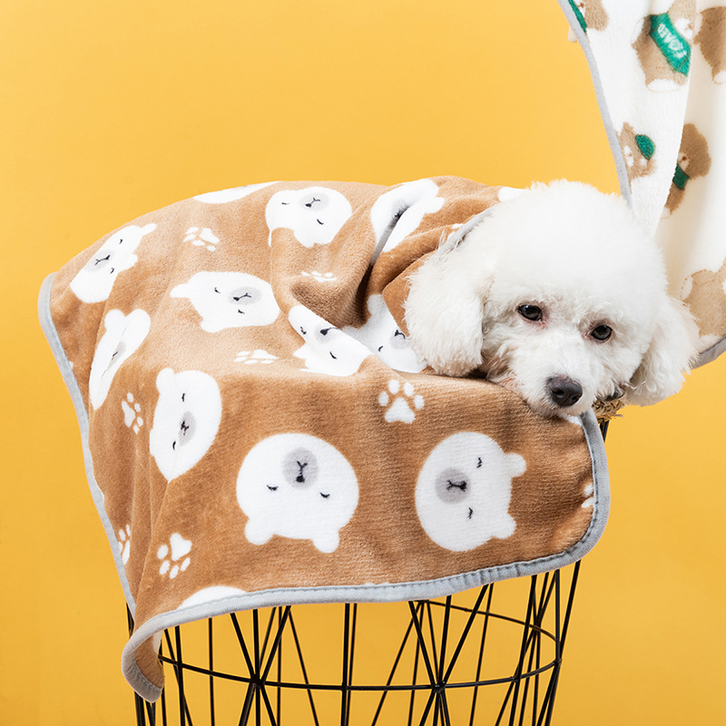 Pet Blanket Dogs Cats Winter Warm Dog Blanket Dog Quilt Cat - Temu
