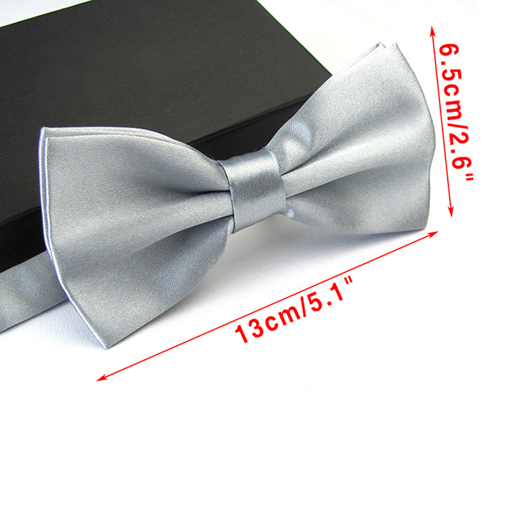 Mens Satin Solid Color Adjustable Tie For Wedding For Gifts - Jewelry ...