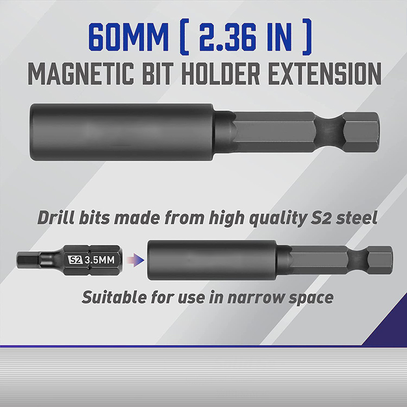 Hex Head Allen Wrench Drill Bit Set Magnetic - Temu Netherlands