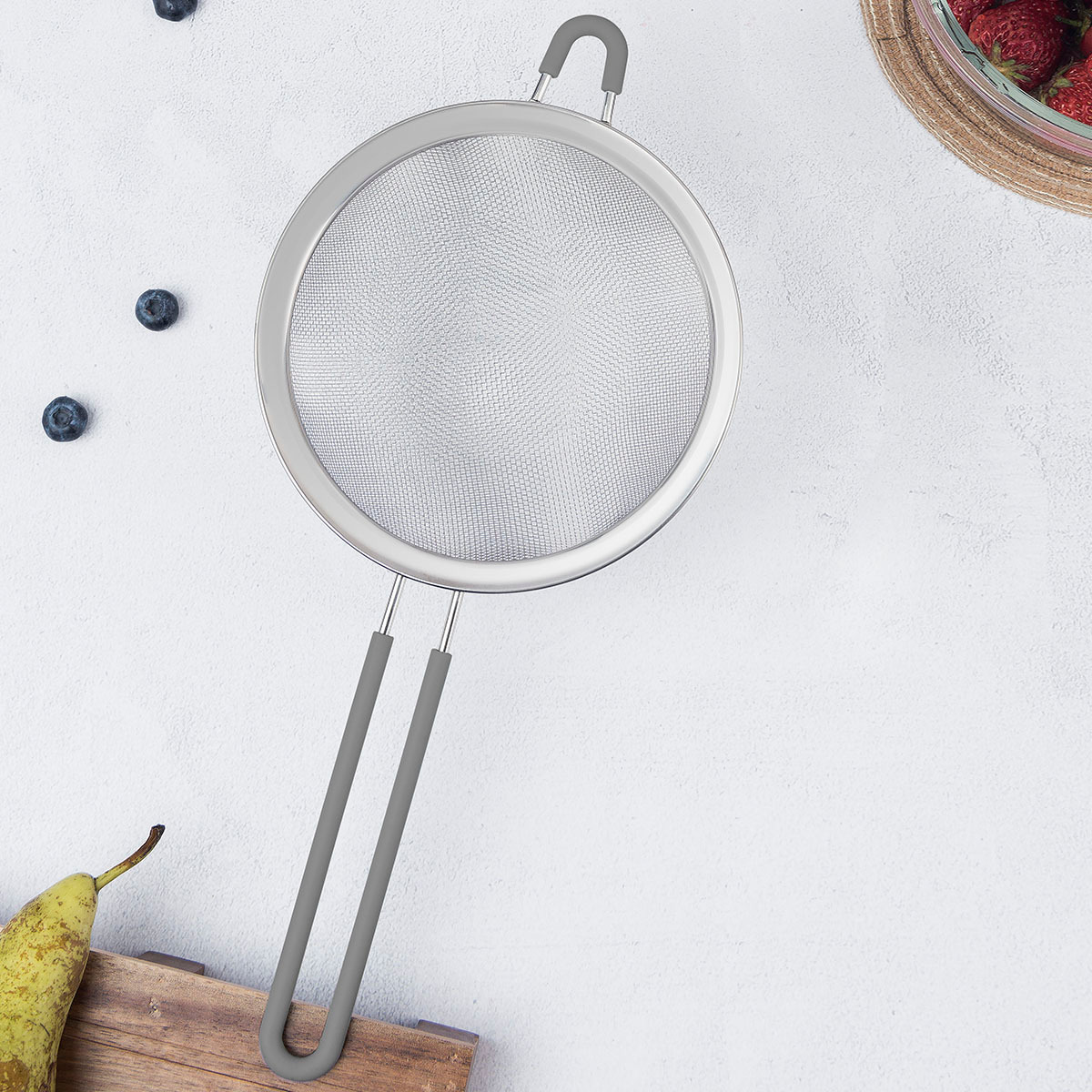 1pc Stainless Steel Slotted Spoon Kitchen Strainer Ladle For Kitchen ...