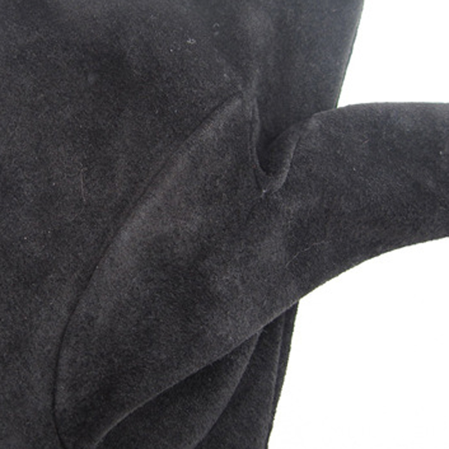 Women Leopard Pattern Winter Gloves Furry Warm Soft Full - Temu United