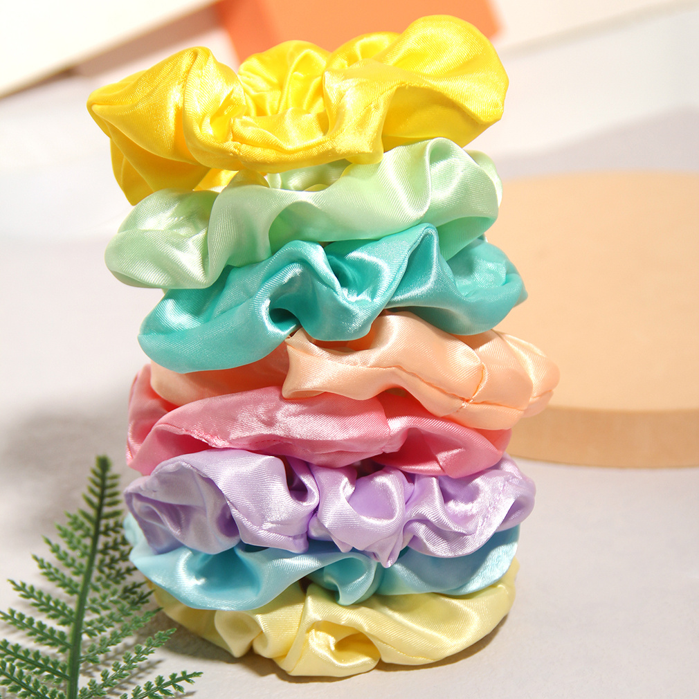 Scrunchies Summer Tie Elastics - Temu