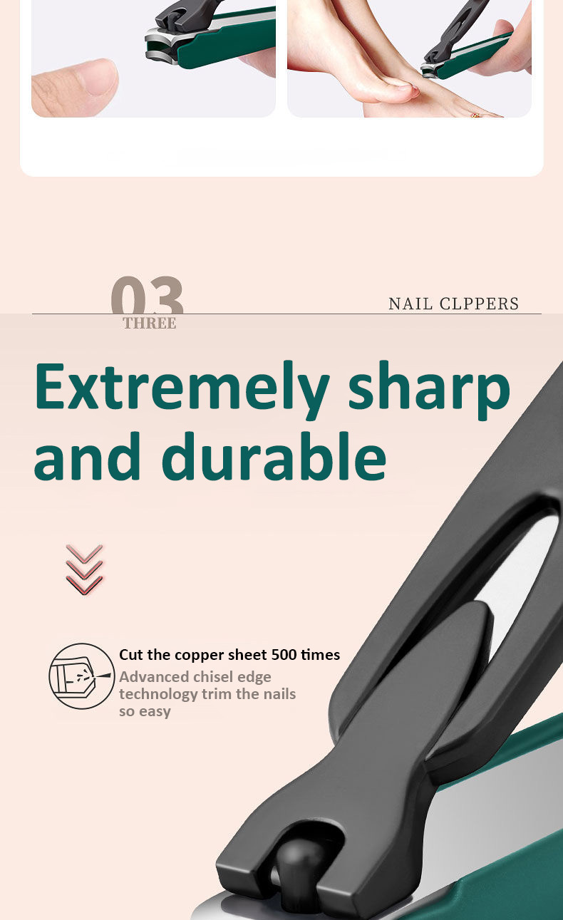 Colorful Nail Clippers Anti splash Nail Cutter Detachable - Temu