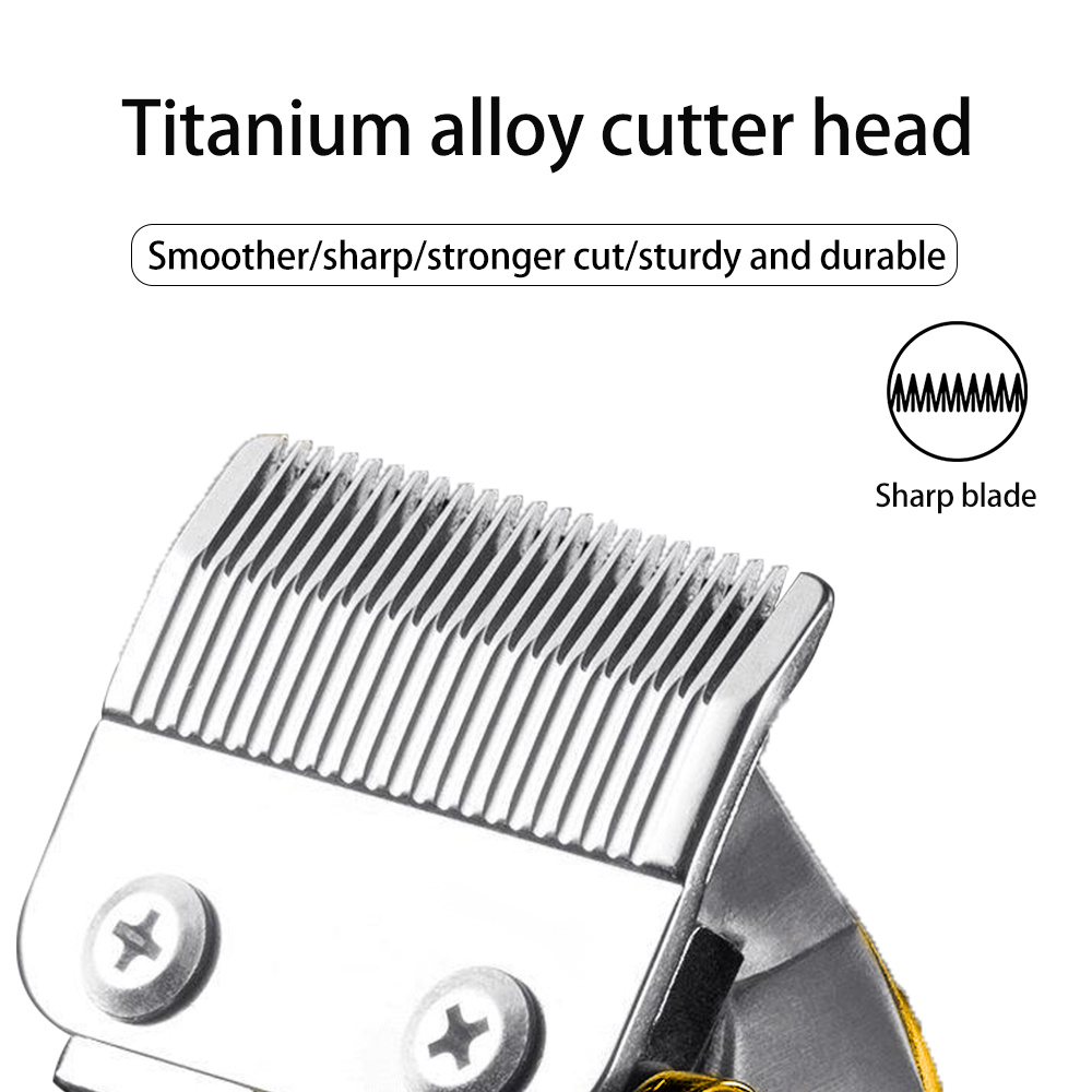 Men Hair Clipper Haircut Set Zero Space T Cutter Combo - Temu
