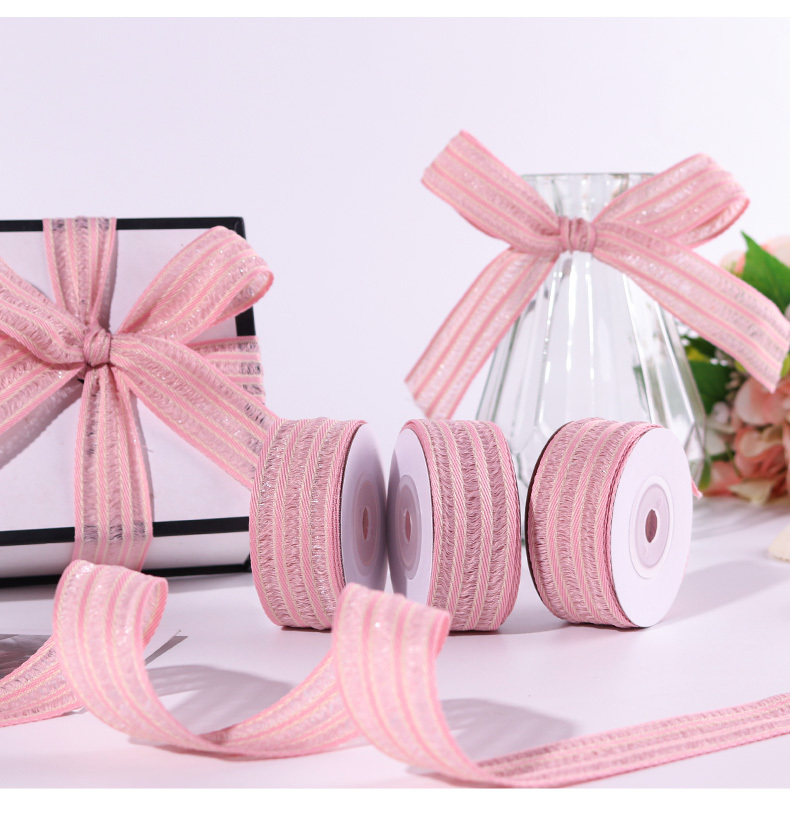 Headwear Bow Ribbon Bouquet Gift Decoration Stripe Gauze - Temu United ...