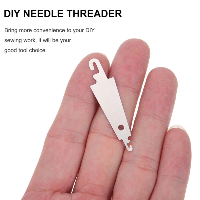 30 50 100pcs Stainless Steel Double Ended Needle Threaders - Temu ...